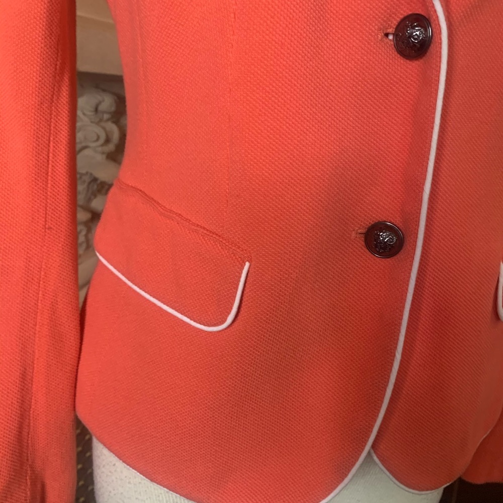 Gap Academy Blazer With Contrast Piping - Gem